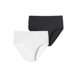 Schiesser Damen Maxislip Invisible Soft 2er Pack