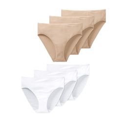 Schiesser Damen Slip Essentials 6er Pack