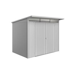 BioHort Ger&auml;tehaus 'AvantGarde Eco' Gr. A5 silber-metallic 260 x 220 cm mit Doppelt&uuml;r