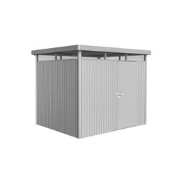 BioHort Ger&auml;tehaus 'HighLine H3' silbern Einzelt&uuml;r 275 x 235 x 222 cm