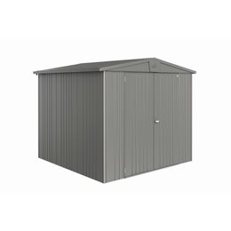 BioHort Ger&auml;tehaus 'Europa 4' 244 x 228 cm Quarzgrau metallic