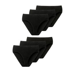 Schiesser Damen Slip Essentials 6er Pack