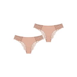 Triumph Damen Brasilslip Wild Peony Florale Brazilian 2er Pack
