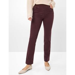 Raphaela by Brax Damen Schlupfhose Style PAMINA AMARONE, dunkles lila, Gr. 36