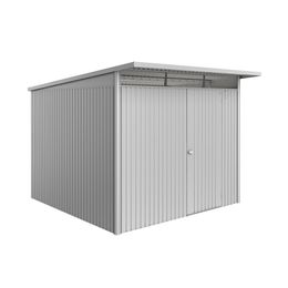 BioHort Ger&auml;tehaus 'AvantGarde Eco' Gr. A7 silber-metallic 260 x 300 cm mit Standardt&uuml;r