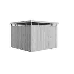 BioHort Ger&auml;tehaus 'HighLine H6' 315 x 315 cm silber-metallic mit Standardt&uuml;r