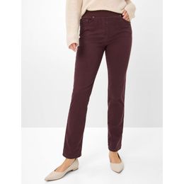 Raphaela by Brax Damen Schlupfhose Style PAMINA AMARONE, dunkles lila, Gr. 40