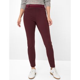 Raphaela by Brax Damen Schlupfhose Style LILLYTH AMARONE, dunkles lila, Gr. 38K