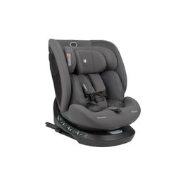 Kikkaboo i-Size Kindersitz i-Hike (40-150 cm) Isofix, 360&deg; drehbar, verstellbar grau