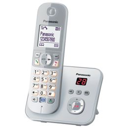 Panasonic KX-TG 6821 GS perlsilber Schnurloses Telefon