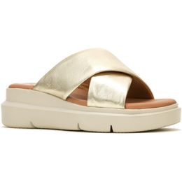 Hush Puppies Uplift Leder Damen Champagner Sandalen