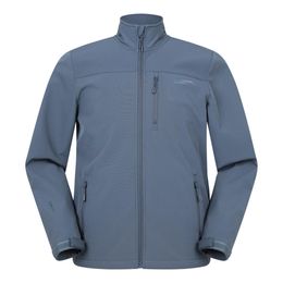 Mountain Warehouse - "Grasmere" Softshelljacke f&uuml;r Herren, Wasserbest&auml;ndig (Blau)