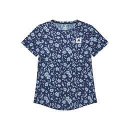 Saysky Flower Combat T-Shirt Bekleidung Damen blau