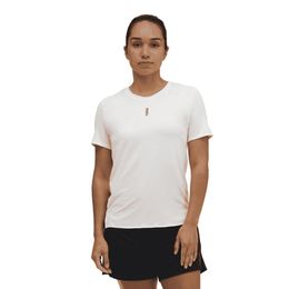 Hoka One One Hoka Everyrun Short Sleeve Bekleidung Damen wei&szlig;