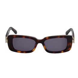 Salvatore Ferragamo Damen Rechteckige Schlanke Sonnenbrille SF1105S
