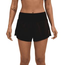 Hoka One One Hoka Glide Short MR 3.5" Brief Bekleidung Damen schwarz