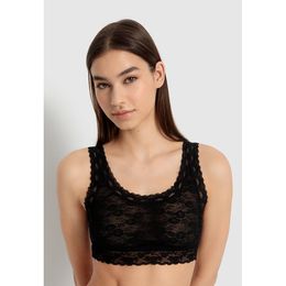 LSCN BY LASCANA Bustier schwarz Gr. 32/34 f&uuml;r Damen. Ohne B&uuml;gel