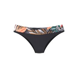 Sunseeker Damen Bikini-Hose, schwarz bedruckt, Gr&ouml;&szlig;e 36