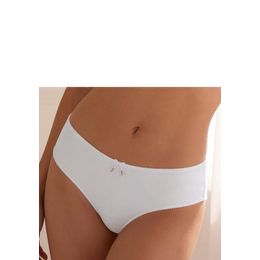 Lascana Tanga 'Maria' wei&szlig; Gr. 44/46 f&uuml;r Damen