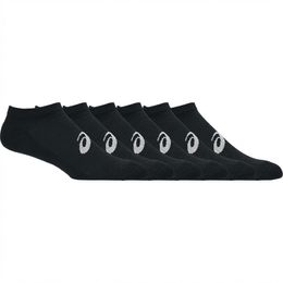 asics 6 Pack Low Cut Sock Bekleidung Unisex schwarz XL