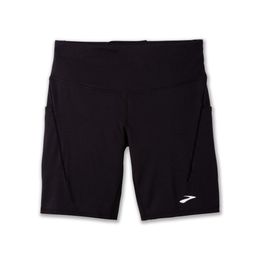 Brooks Spark 8" Short Tight Bekleidung Damen schwarz XS