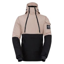 Dare 2b - "T-Bar" Skijacke &Uuml;ber den Kopf f&uuml;r Herren (Ton/Schwarz)