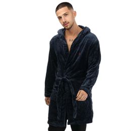 Farah - Morgenmantel f&uuml;r Herren, Polyester (Marine)