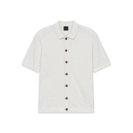 Bugatti Herren Strickpolo Regular Fit aus Baumwoll-Mix