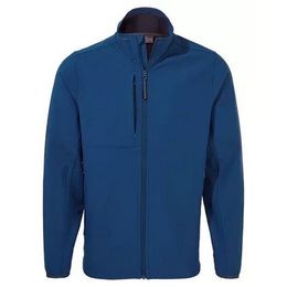 Craghoppers Mens Expert Basecamp Soft Shell Jacke (Poseidon Blau)