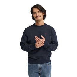 Sweatshirt marineblau im Relaxed Fit mit Rigby Go Stickerei
