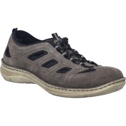 JOSEF SEIBEL Herren Halbschuh New Anvers 92 in grau-kombi