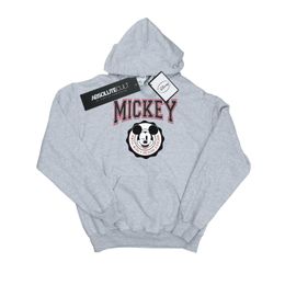 Disney - "Mickey Mouse New York Seal" Kapuzenpullover f&uuml;r M&auml;dchen (Grau)
