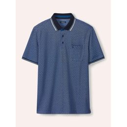 Walbusch Extraglatt-Polo Bicolor