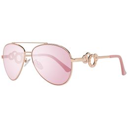 Guess Damen Sonnenbrille in Ros&eacute;gold