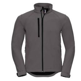 Russel Athletic Russell - Softshelljacke f&uuml;r Herren (Titanium-Grau)