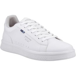 Jack & Jones Jack & Jones Haven Tumble Herren Sneaker aus Polyurethan in strahlendem Wei&szlig;