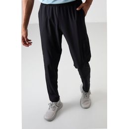Herren Unifarbene Sweatpants zum Hineinschl&uuml;pfen