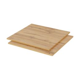 M&ouml;bel Kraft Designr&uuml;ckwand f&uuml;r Highboard 2er-Set holzfarben Ma&szlig;e (cm): B: 51,3 H: 49,1 T: 1.3 &raquo; M&ouml;bel Kraft