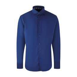 Aquascutum - Hemd f&uuml;r Herren, Lang&auml;rmlig (K&ouml;nigsblau)