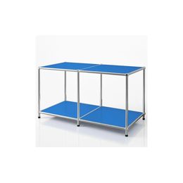 Floordirekt Metallregal blau Ma&szlig;e (cm): B: 78 H: 46 &raquo; M&ouml;bel Kraft