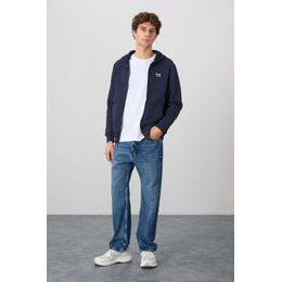 Herren Kapuzen-Zip-Sweatshirt