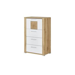 Primo Kommode Yambio holzfarben Ma&szlig;e (cm): B: 67 H: 104 T: 38.0 &raquo; M&ouml;bel Kraft
