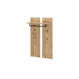 Primo Garderobenpaneel Stripe holzfarben Holzwerkstoff Ma&szlig;e (cm): B: 80 H: 130 T: 30.0 &raquo; M&ouml;bel Kraft
