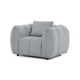 S-STYLE Sessel Nubira grau Ma&szlig;e (cm): B: 115 H: 69 Sessel & Hocker > Sessel nach Material > Stoff Sessel &raquo; Sofa DE