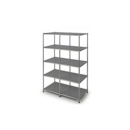 Floordirekt Metallregal grau Ma&szlig;e (cm): B: 78 H: 118 &raquo; M&ouml;bel Kraft