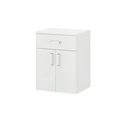 M&ouml;bel Kraft Bad-Unterschrank wei&szlig; Ma&szlig;e (cm): B: 50 H: 75 T: 39.0 &raquo; M&ouml;bel Kraft