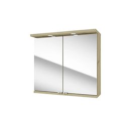 M&ouml;bel Kraft Spiegelschrank holzfarben Ma&szlig;e (cm): B: 80 H: 73 T: 31.0 &raquo; M&ouml;bel Kraft