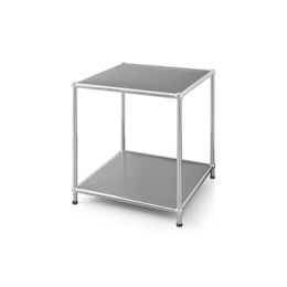 Floordirekt Metallregal grau Ma&szlig;e (cm): B: 40 H: 46 &raquo; M&ouml;bel Kraft