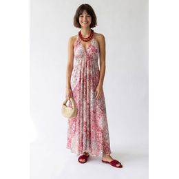 Paisley-Halter-Maxikleid