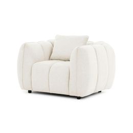 S-STYLE Sessel Nubira creme Ma&szlig;e (cm): B: 115 H: 69 Sessel & Hocker > Sessel nach Material > Stoff Sessel &raquo; Sofa DE